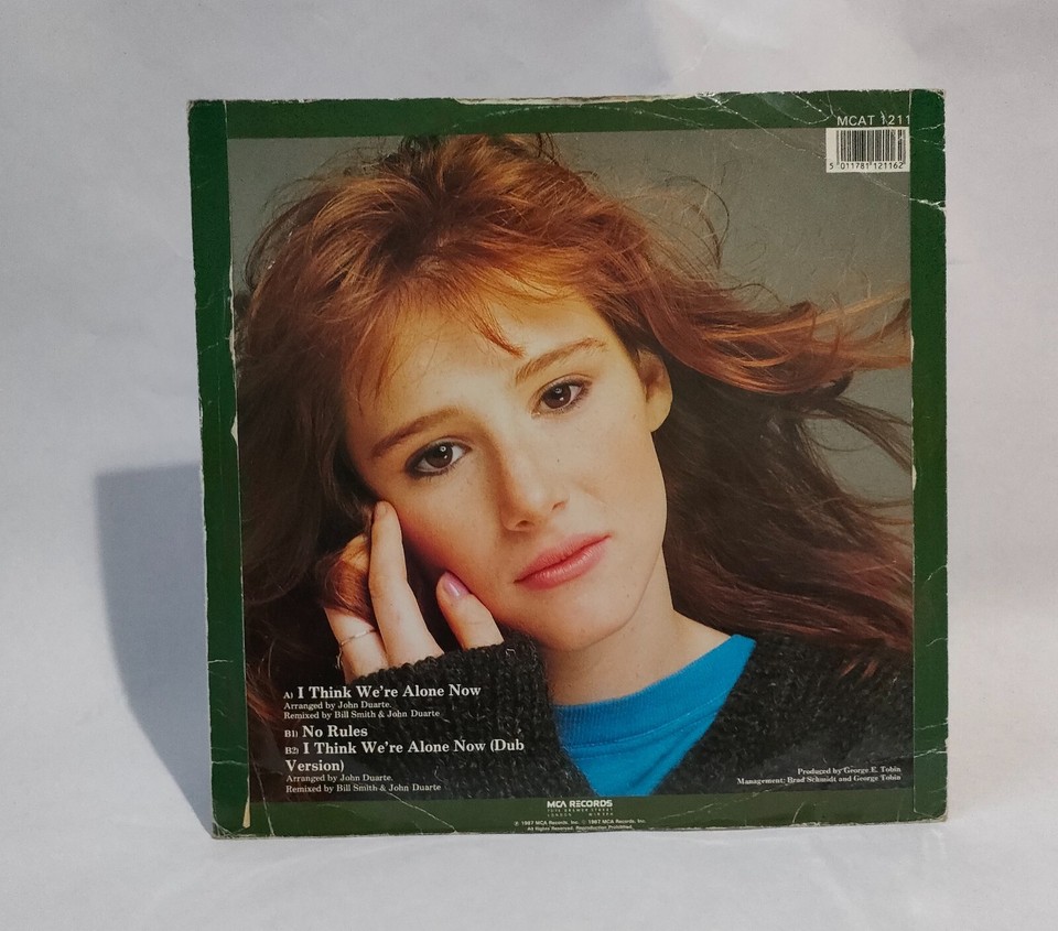 Tiffany - I Think We're Alone Now - Music Vinyl Record | eBay