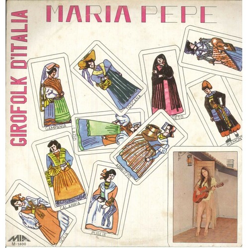 Maria Pepe ‎LP Vinyl Girofolk D'Italia / Mein Records M-1400 Neu | eBay