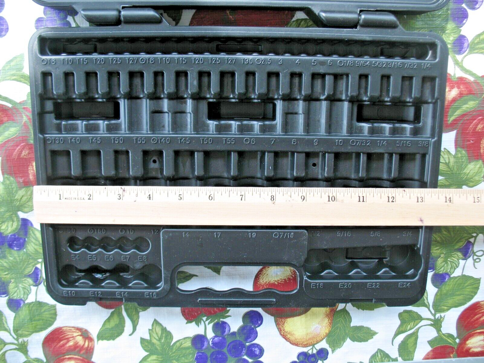 NEW EMPTY Gearwrench 84 pc Hex and Torx Bit Socket Case *EMPTY CASE ...