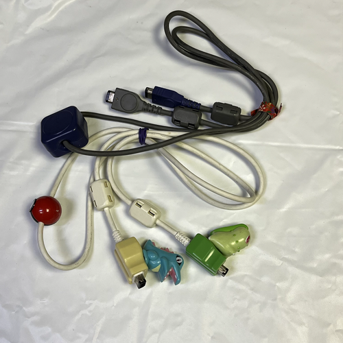 Set Official Nintendo Gameboy Advance Link Cable Multiplayer Connect ...