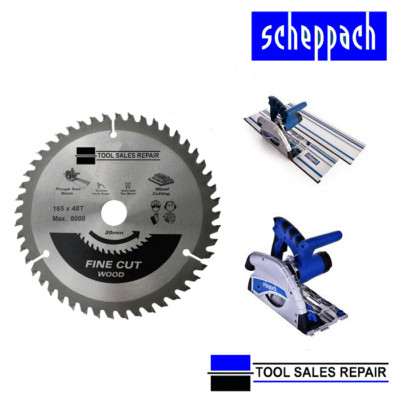 SCHEPPACH Compatible PLUNGE Saw Blade 160 x 20 x 48T - UNBRANDED | eBay UK