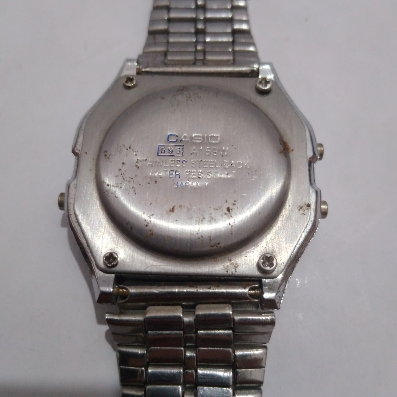Vintage Casio Alarm Chrono 593 A159W Japan Men's Watch for sale online ...