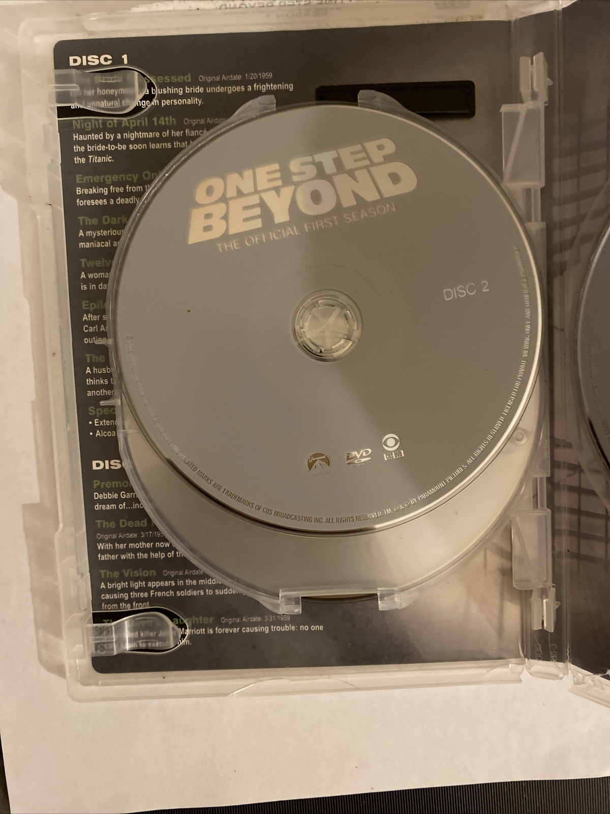 One Step Beyond: The Official First Season (DVD, 2009, 3-Disc Set) 50th ...
