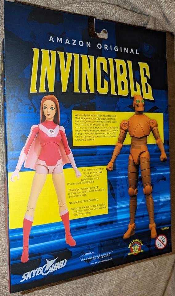 Invincible Deluxe Action Figure Atom Eve | eBay UK