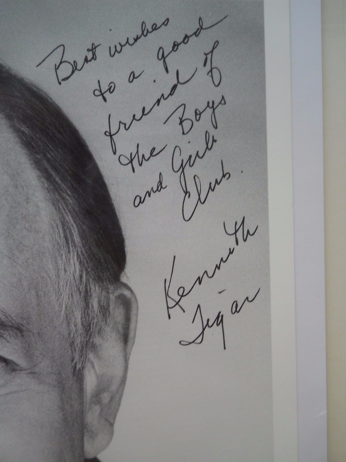 Kenneth Tigar Autographed 8" x 10" Photograph | eBay