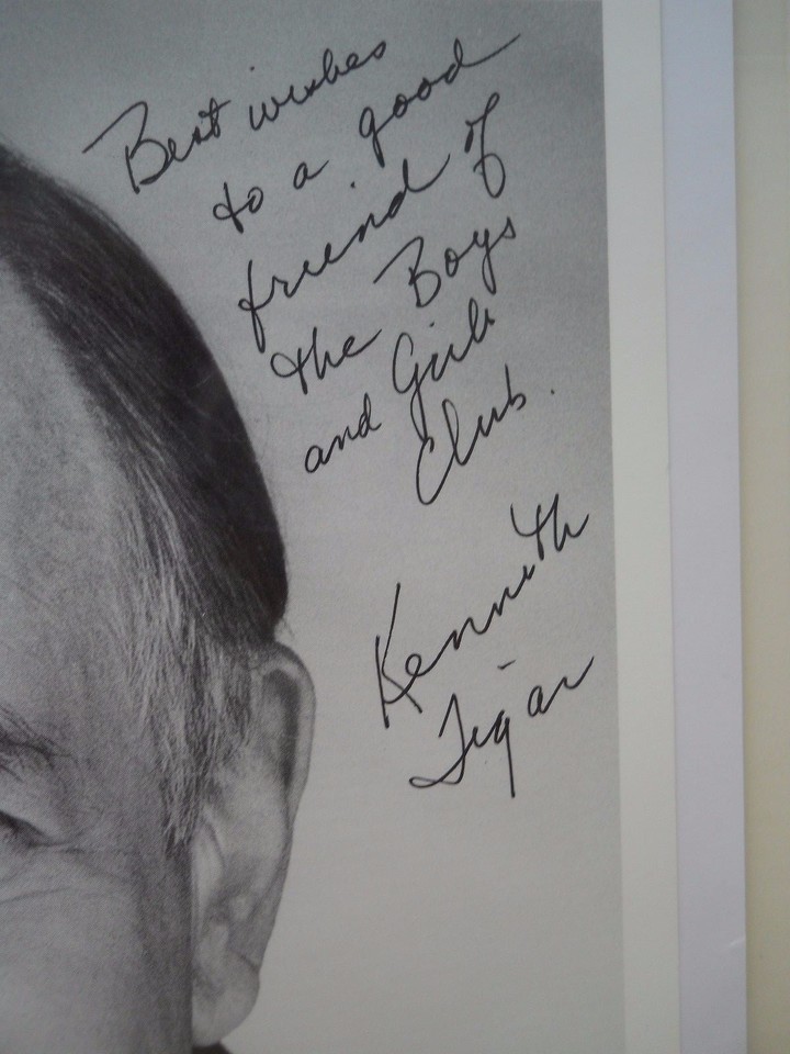 Kenneth Tigar Autographed 8" x 10" Photograph | eBay