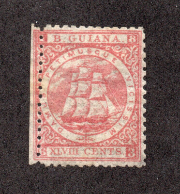 British Guiana - SG#82 MH - very thin paper / Lot 0924038 | eBay