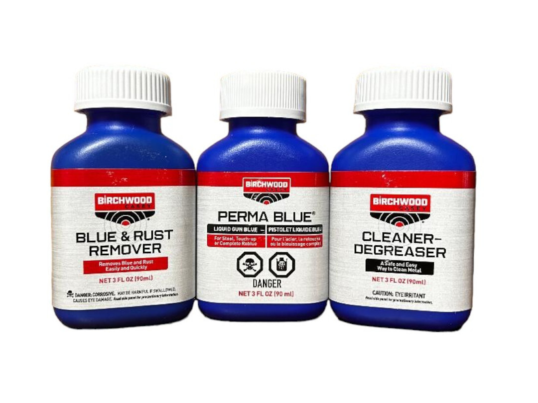 Birchwood Casey Perma Blue Liquid Gun Blue and Rust Remover Cleaner ...