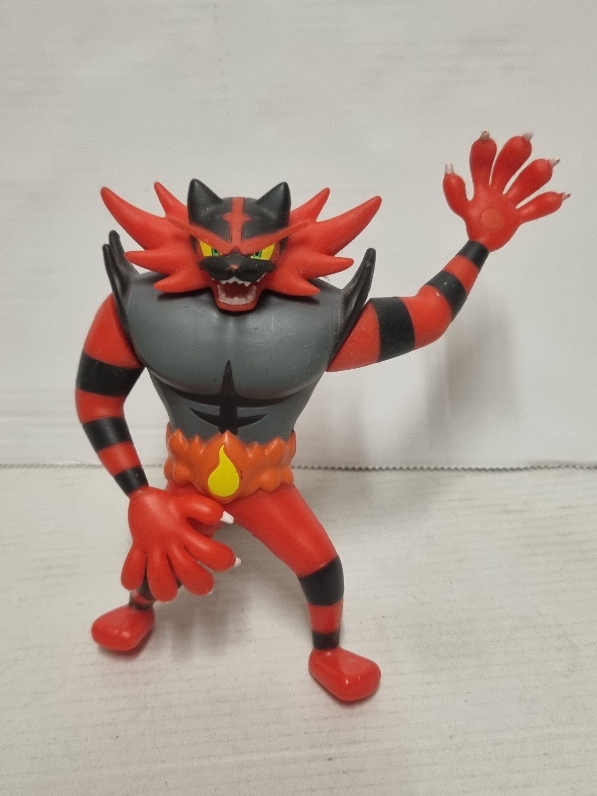 Pokemon Incineroar 11cm Battle Feature Action Figure Series 2 for sale ...