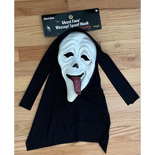 Scary Movie Ghost Face Wassup! Spoof Stoned Tongue Scary Movie Scream ...