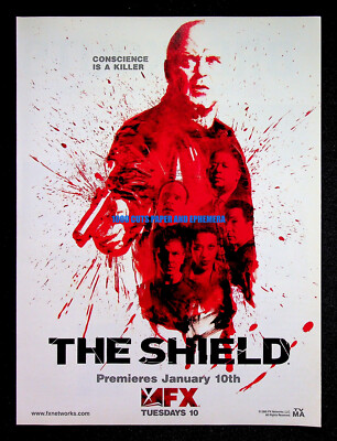 The Shield FX Fox TV Channel 2005 Trade Print Magazine Ad Poster ADVERT ...
