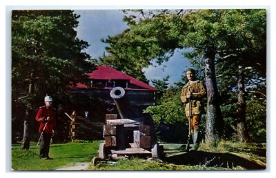 Ticonderoga, NY Postcard- SOUTH BASTION GUN EMPLACEMENT FORT MT HOPE | eBay