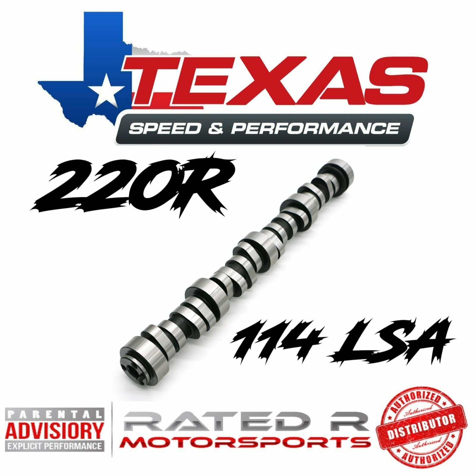 Texas Speed LS1 LS6 LS2 TSP 220R 114 LSA Cam 220/220 .600/.600 4.8L 5 ...