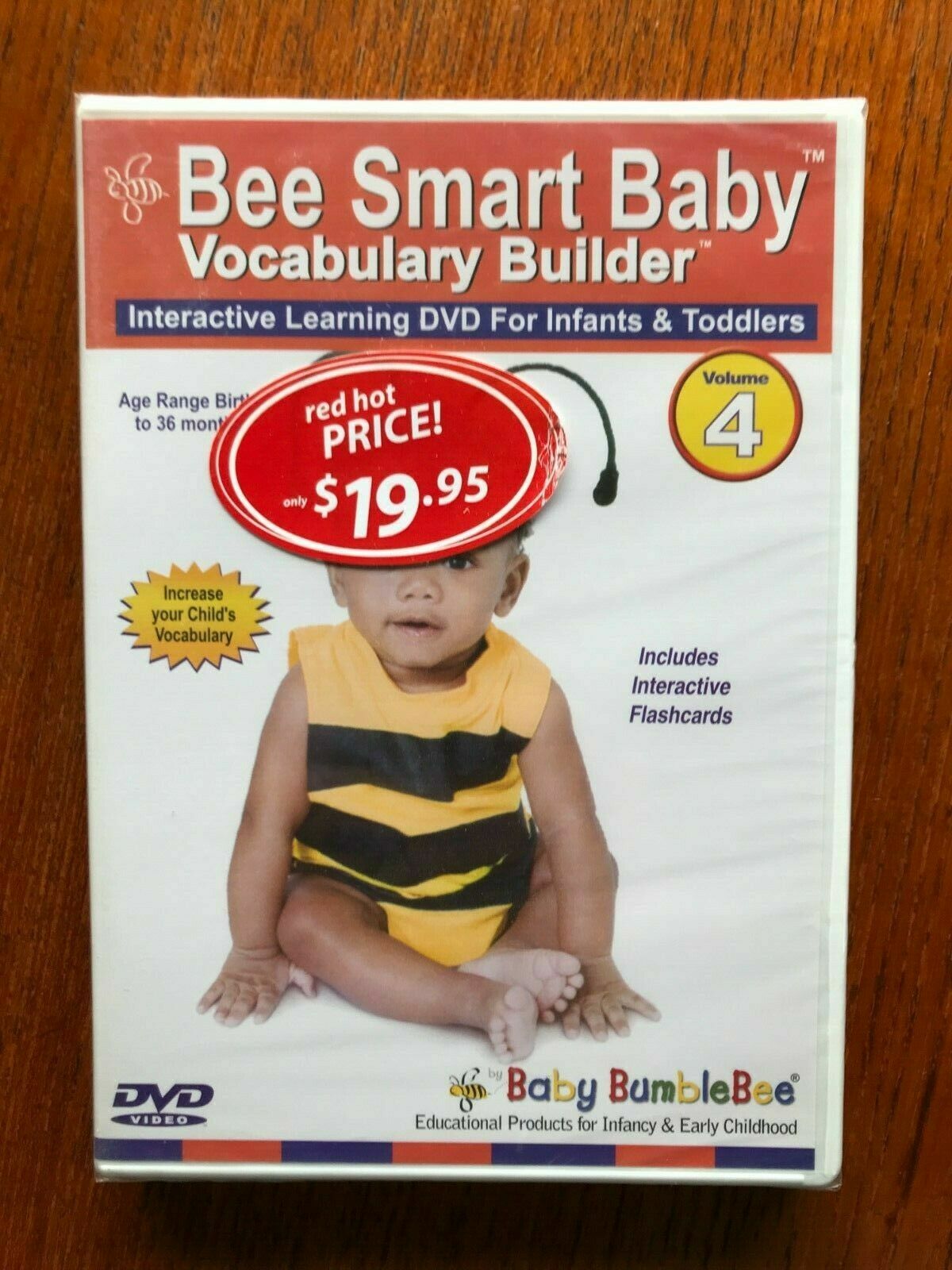 Bee Smart Baby Vocabulary Builder: Vol 4 DVD New Sealed Region All ...