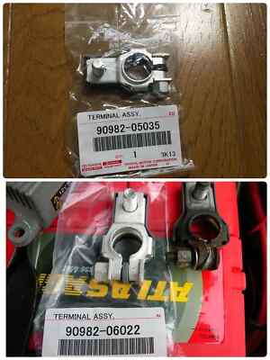 TOYOTA Genuine Battery Terminal Assembly Positive Negative 9098205035 ...