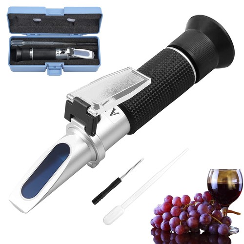 Portable ATC Refractometer 0-32% Brix Sugar Tester for Sugar Fruit ...