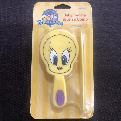 Baby tweety brush and comb by baby looney tunes | eBay
