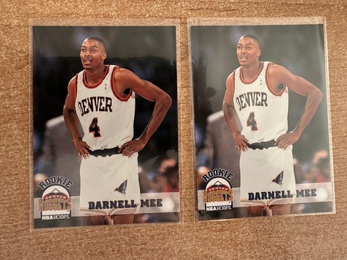 1994 Hoops Darnell Mee Rookie Rc Nuggets 2 Card lot | eBay