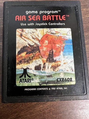 Air-Sea Battle (Atari 2600, 1977) Game Program | eBay