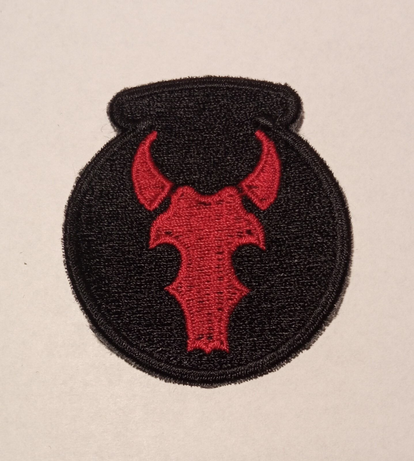 U.S.ARMY WW2 CUT-EDGE 34th INFANTRY DIVISION PATCH RedBull | eBay