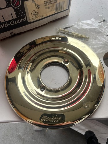 DELTA POLISH BRASS COVER PLATE WITH SCREWS | eBay