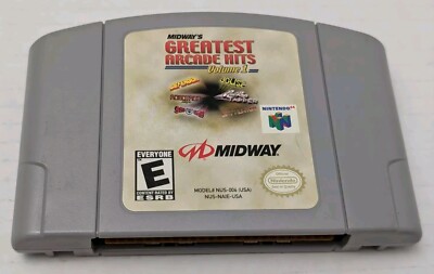 Midway's Greatest Arcade Hits: Vol. 1 (Nintendo 64, 2000) 31719198481| eBay