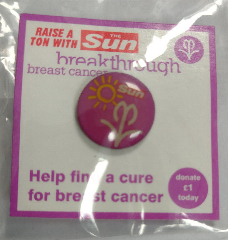 Charity Pin Badges, Cancer Research, Christmas, Heart, Clic, Macmillan ...