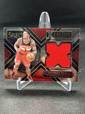 2017-18 Select Bradley Beal X factor Memorabilia Game Worn Swatch | eBay