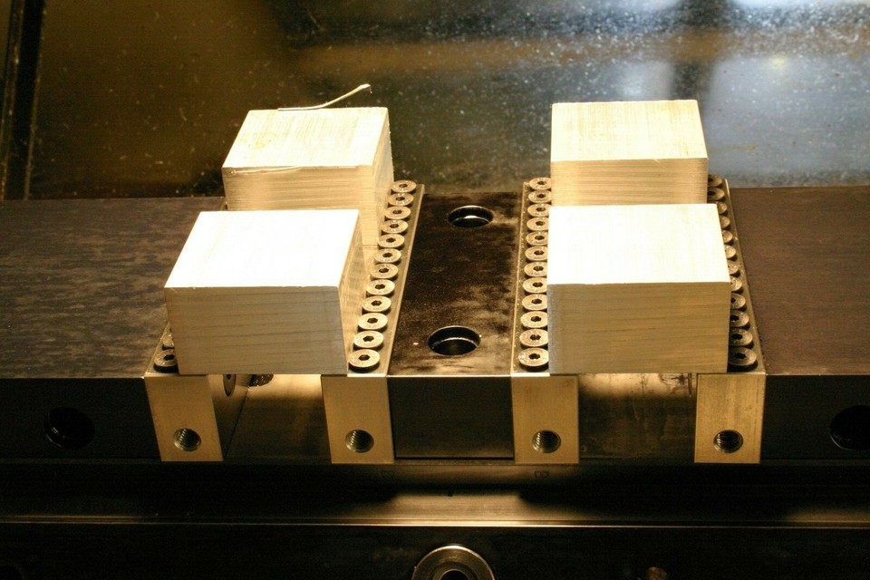 CNC Mill Dovetail Vise Jaws - For Kurt / Chick 6” with 0.11” High 45 ...