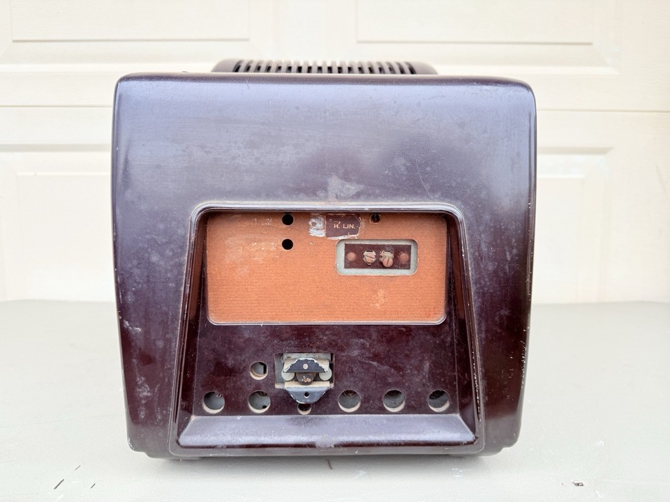 Vintage Rare General Electric 805 Locomotive Television Bakelite TV | eBay