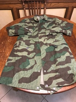 WW2 German Luftwaffe Fallschirmjager Spinter Camouflage Jump Smock ...