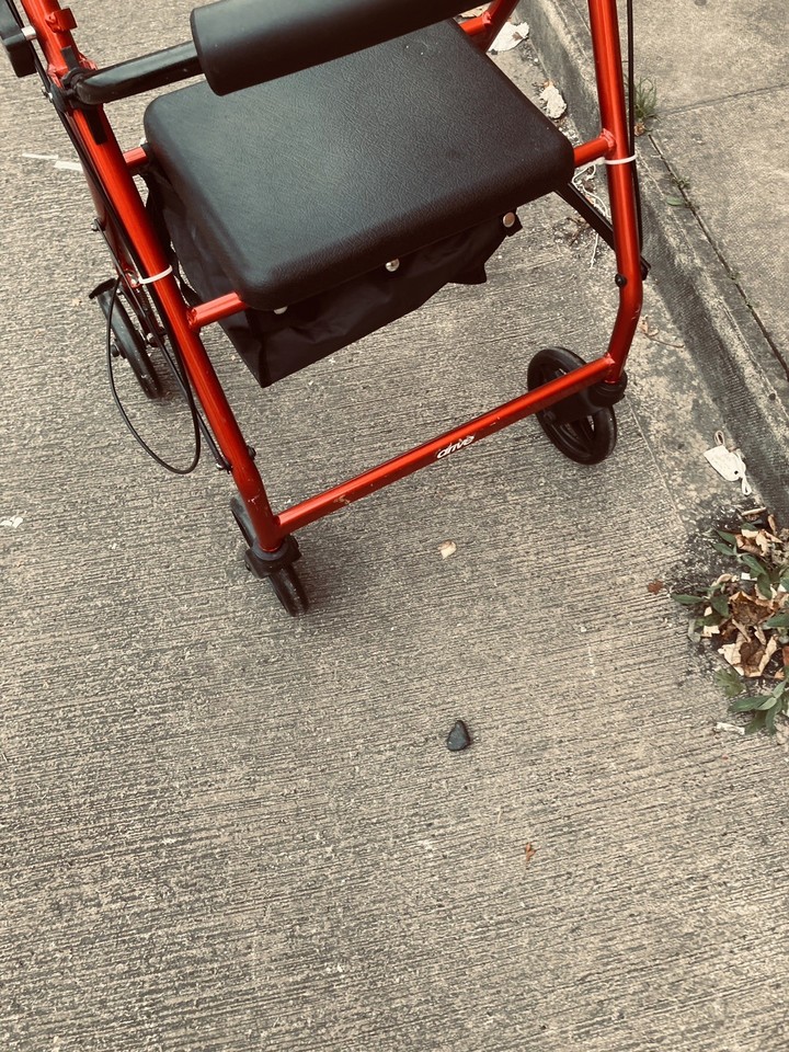 4 wheel mobility walker with seat | eBay UK