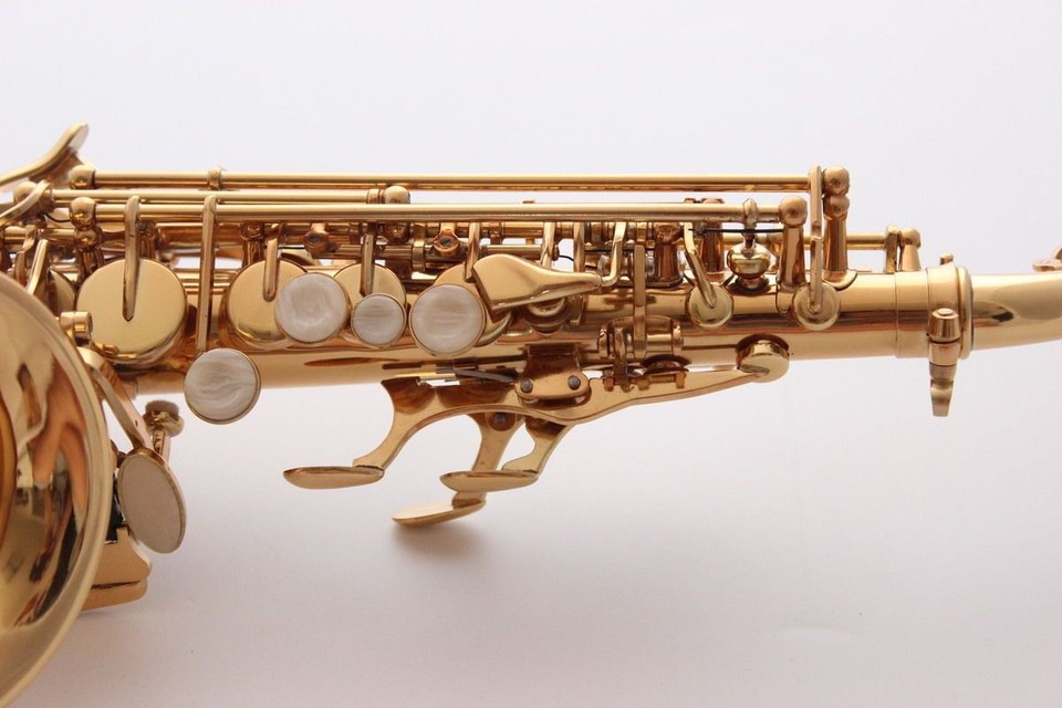 Saxophone B-flat 803 Small Curved Soprano Saxophone Musical Instrument ...