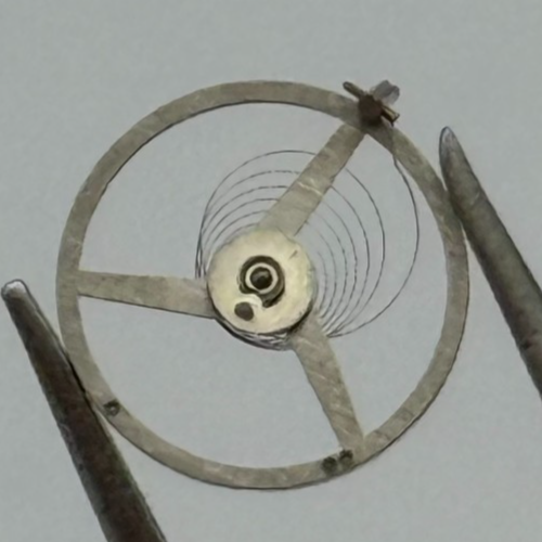 FEF 6660 Balance Wheel Complete And Spring 1711 M Watch Movement Parts ...