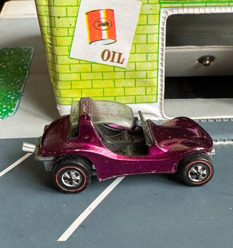 Hot Wheels Redline Sand Crab, Magenta - USA All original Dune Buggy ...