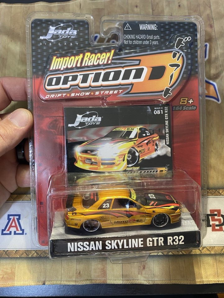 Jada Toys Import Racer Option D Nissan Skyline GTR 32 wave 08 081 ...