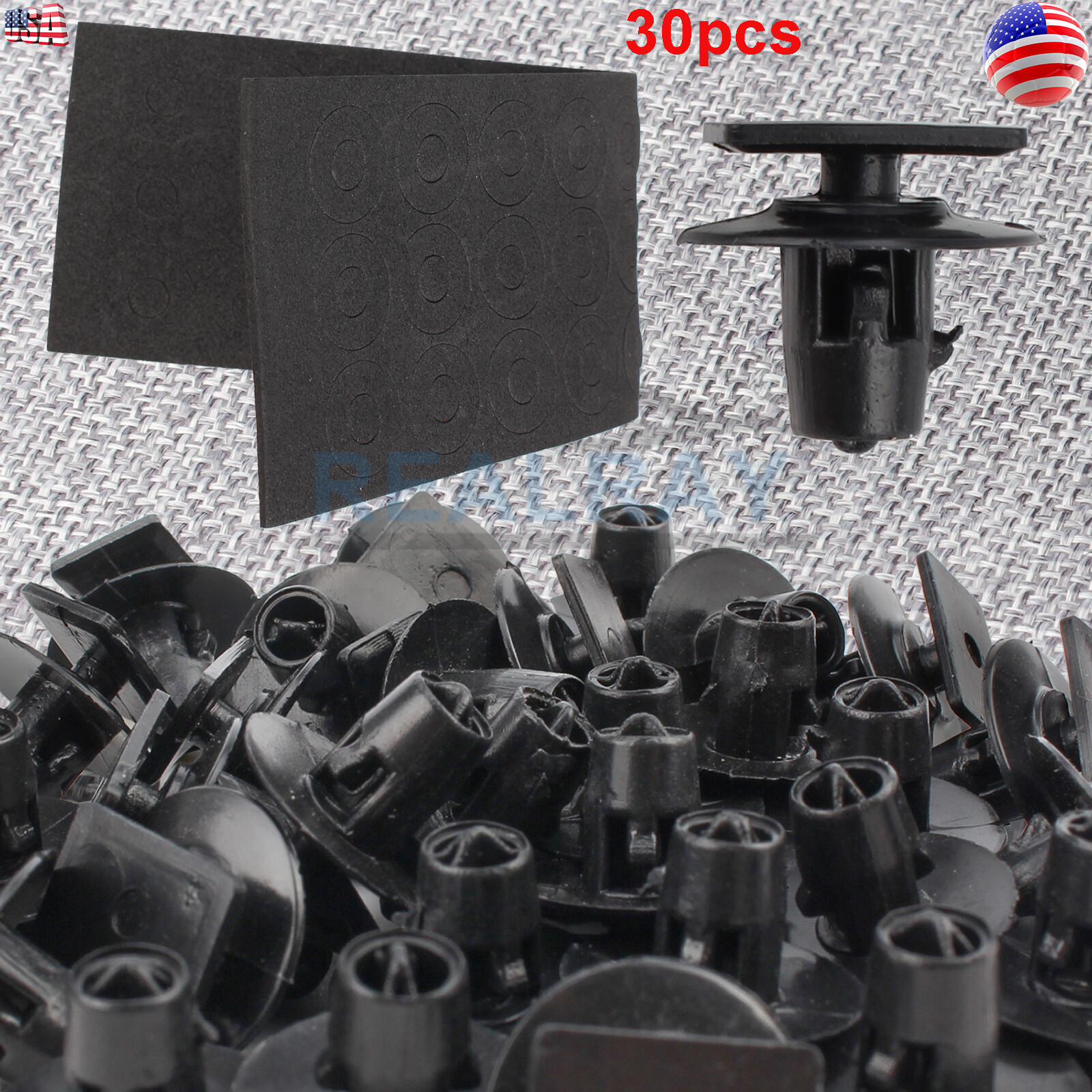 30x Side Skirt & Rocker Cover Moulding Clips for Infiniti G37 M35 M45 ...