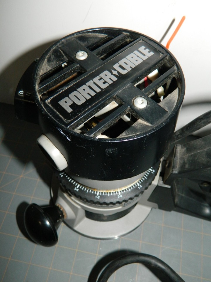 PORTER CABLE 691 6912 & 6911 D-BASE Heavy-Duty 10A Router USA Excellent ...