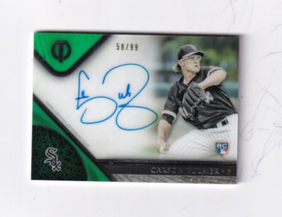 2017 CARSON FULMER TOPPS TRIBUTE AUTO/AUTOGRAPH 58/99 CHICAGO WHITE SOX ...
