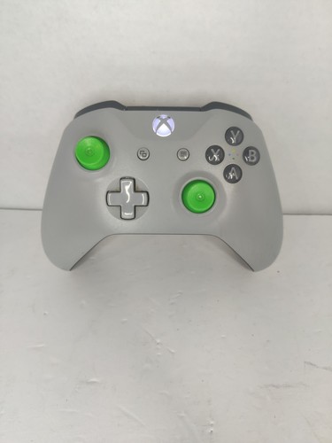 Microsoft Xbox One Wireless Controller Gray and Green 1708 Used Worn ...