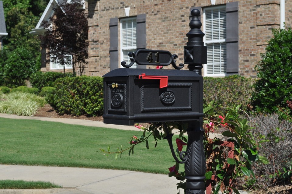 Classic Decorative Cast Aluminum Mail Box Mailboxes by Better Box ...