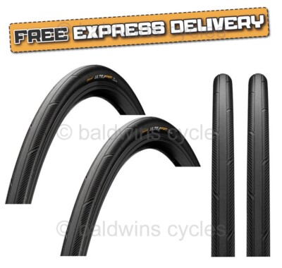 PAIR Continental ULTRA SPORT III 700 x 28c Slick Road Racing Bike TYRES ...