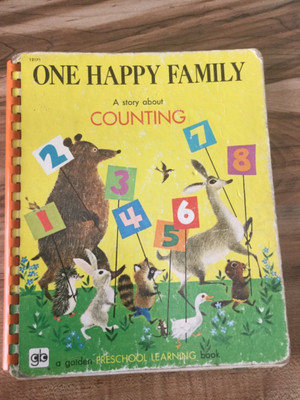 One Happy Family: A Story About Counting~Golden Preschool Learning ...