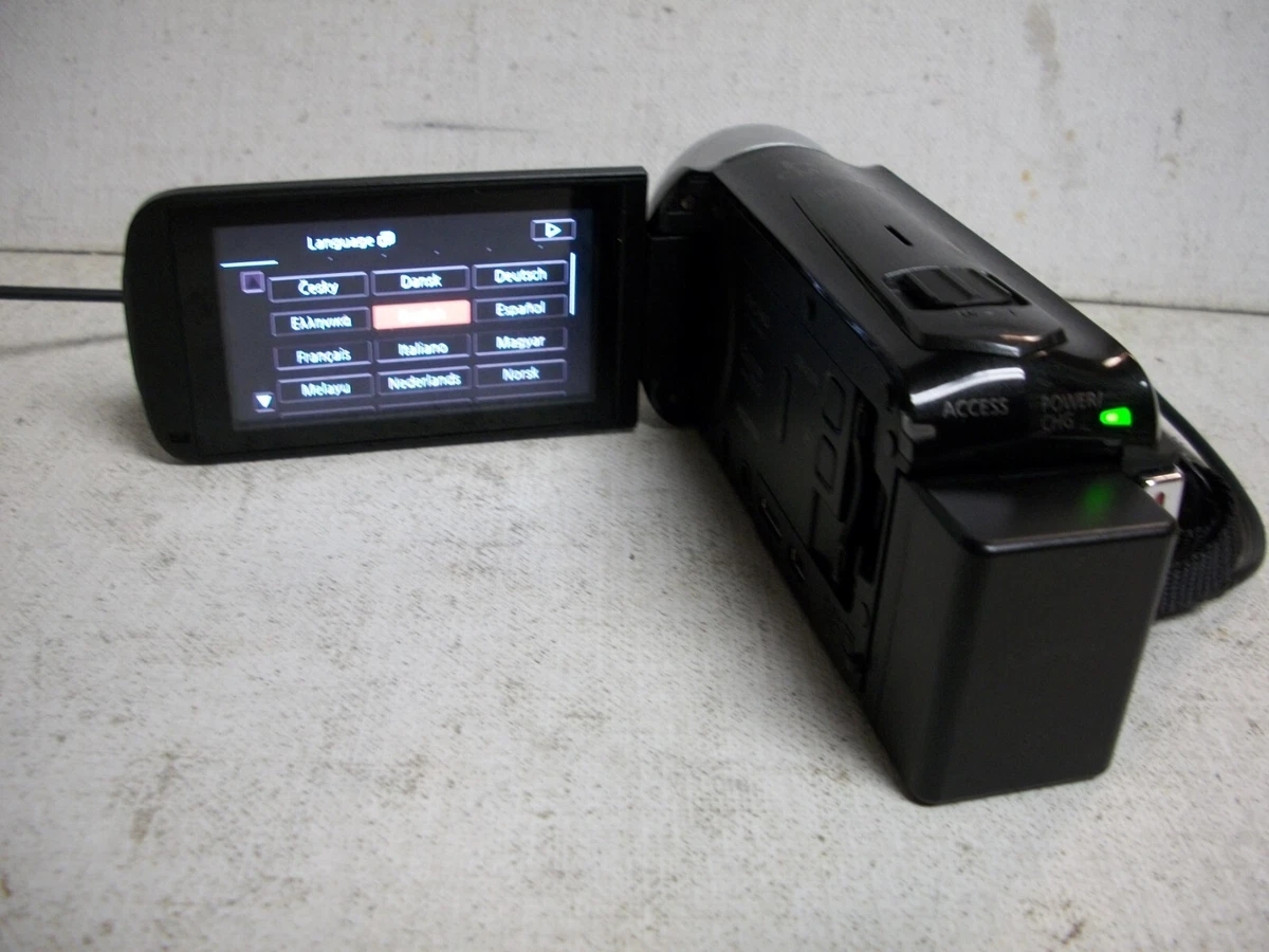 Canon Handheld Video Camera