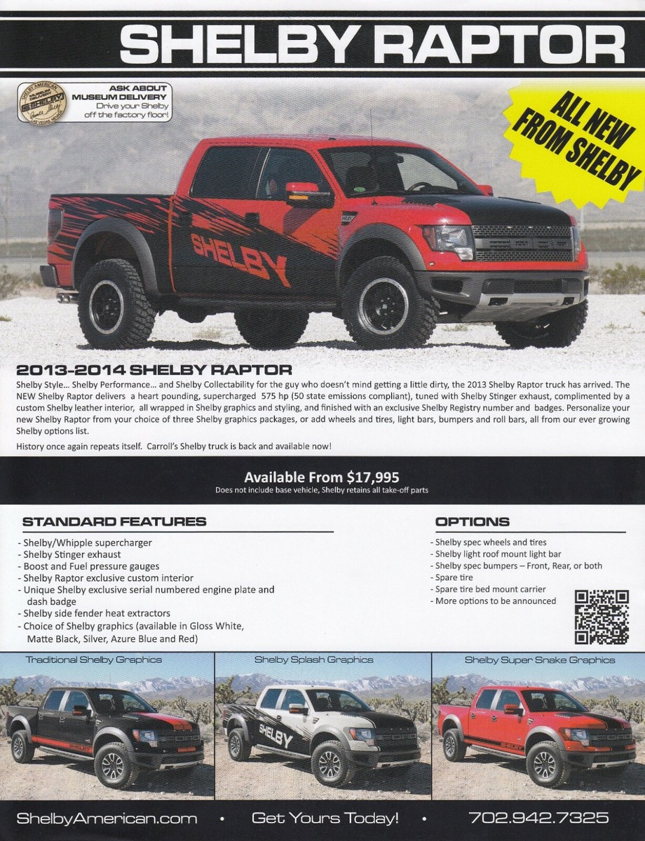 Raptor Shelby 2014 Ford F 150 Shelby Gebraucht Kaufen AutoScout24