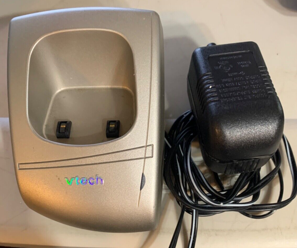Vtech 2.4V GHz Digital PHONE Cordless Phone 8L55 CHARGER BASE & Power ...