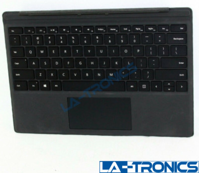 Microsoft 1725 Type Cover Black For Surface Pro 3,4,5,6,7 Backlit ...