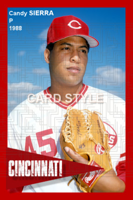 Candy Sierra - 1988 Cincinnati Reds - choose a size - color print | eBay