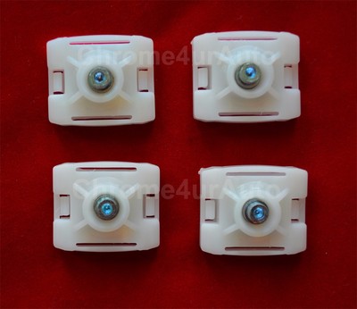 Mercedes Window Regulator Sliding Retainer Jaw Clips Set 4 1267200142 ...