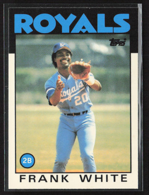 1986 Topps Tiffany #215 Frank White | eBay